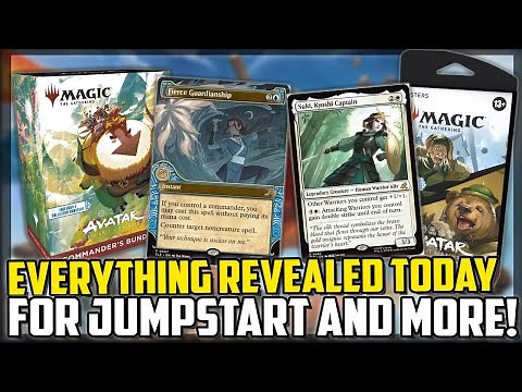 HUGE Jumpstart Reveals! New Cards and Commander Bundle Promos! - Magic: The Gathering
