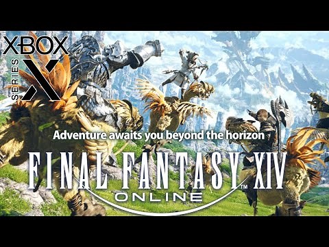 Final Fantasy XIV Online (Xbox Series X) First 2 Hours of Gameplay [4K 60FPS]