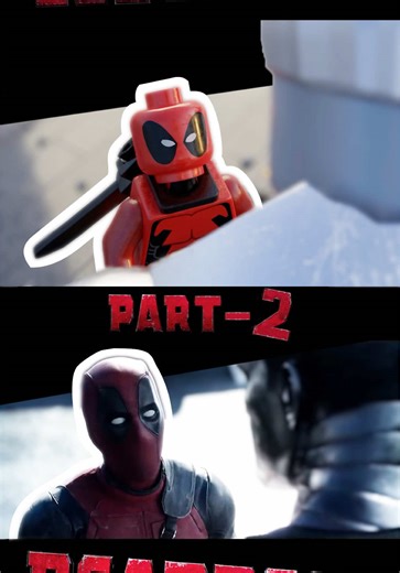 Funny LEGO Deadpool Animation: Colossus Scene