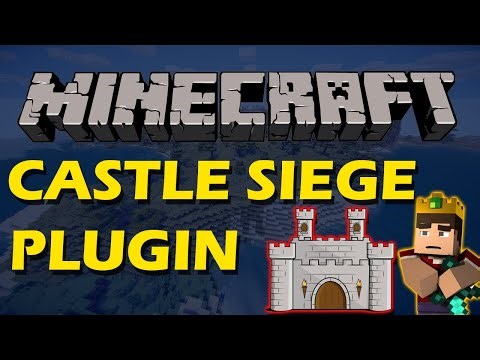 Defend the king in Minecraft with Castle Siege Plugin