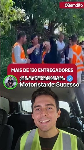 Shopee delivery drivers are on strike!