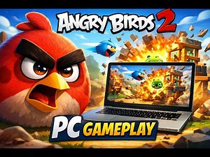 Playing Angry Birds 2 on PC 😱 | Fun Gameplay & Crazy Moments