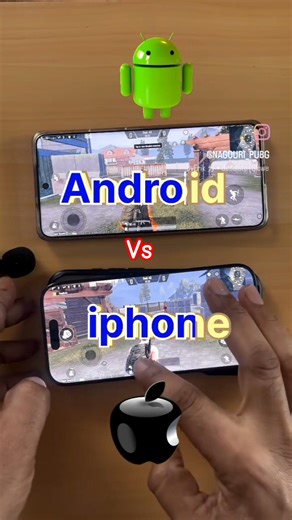 iPhone versus Android#iphone #bgmitext#android #trendingshorts #texting #vs