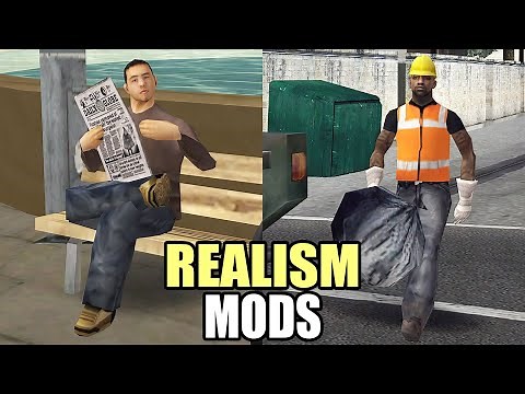 Amazing Realistic Mods and Features for GTA San Andreas