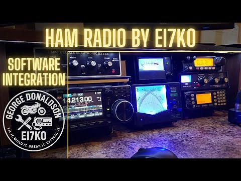Icom IC-7300 CAT Command Scope Demo | Roger SA0AND