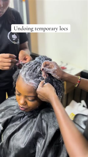 How to Undo Temporary Locs and Dreadlocks Safely