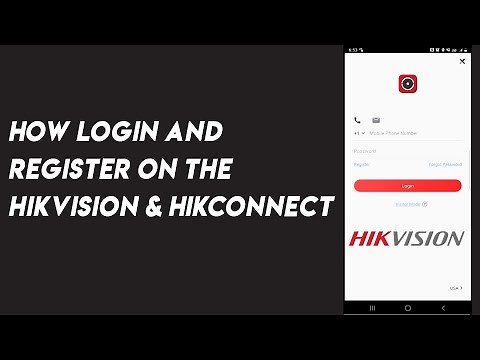 Hik-Connect & Hilook phone apps - How to login to the app for the 1st time