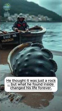 Fisherman Found a Giant Shell… What Was Inside Is Worth Millions 😳