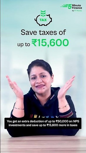 3 Types of Deductions with NPS #taxsaving