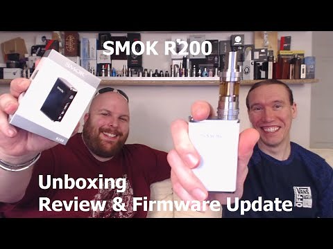 Smok R200 Unboxing Review & Firmware Update
