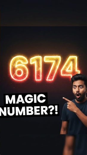 Kaprekar constant Maths magical secret