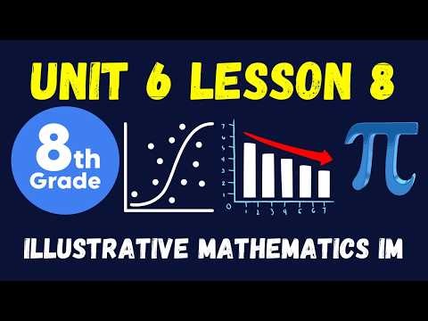 Grade 8 Math Unit 6 Lesson 8 | Analyzing Bivariate Data - Illustrative Mathematics (Open Up R)