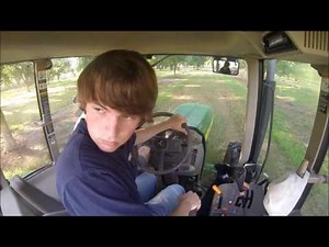 Spraying pecan trees with 1000 Gallon Air-O-Fan sprayer