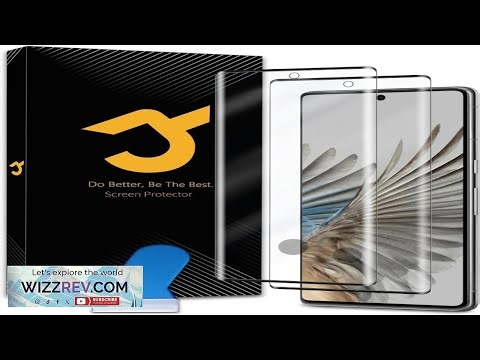 JZG 2 Pack Screen Protector for Google Pixel 7 Pro (Tempered Glass)