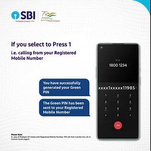 Here are the easy steps to generate your Debit Card PIN or Green PIN via our toll-free IVR system. Don't hesitate to call 1800 1234. #SBI #StateBankOfIndia #SBIAapkeSaath #IVR #DebitCard #AmritMahotsav #AzadiKaAmritMahotsavWithSBI | State Bank of India