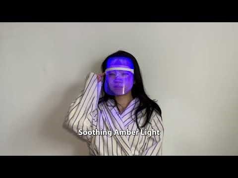 Solaris Labs NY LED 4 Color Light Therapy Mask - How To Glow