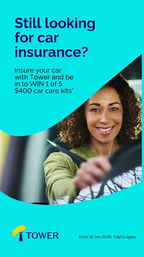 2K views | Still looking for car insurance? Cover your car with Tower and you’ll go in the draw to win a car care kit worth $400. We’ve got five to give away! Ts&Cs apply. | Tower Insurance Fiji | Facebook