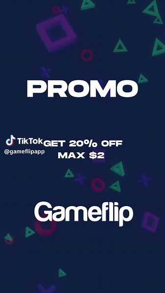 SURPRISE LIMITED PROMO CODE Thank you for all your support Gameflip Fam! Here is a little surprise. Get 20% OFF max $2 for your purchases, use code VK7SZJOV The coupon expires on March 3rd or until the Remaining Quantity of this promotion reaches zero.