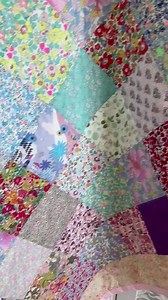Liberty Tana Lawn Patchwork Quilt: Rainbow Sofa Throw, Lap Quilt - Etsy UK