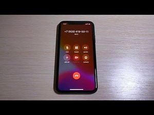 iPhone 11 incoming call