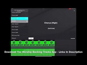 More Than Anything (Lamar Campbell) Worship Backing Tracks App Preview