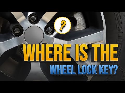 Wheel Lock Key: Where Is It? How Do I Replace It?