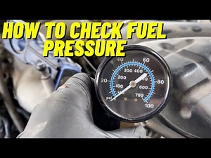 How To Check Fuel Pressure - Hard Start Vehicle
