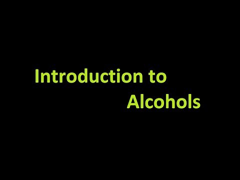 Introduction to Alcohols