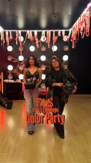 #colorparty but make it Halloween 🖤 #halloween #colorpartyhalloween #dancelabstudiotn #partyideas | Dance Lab Studio