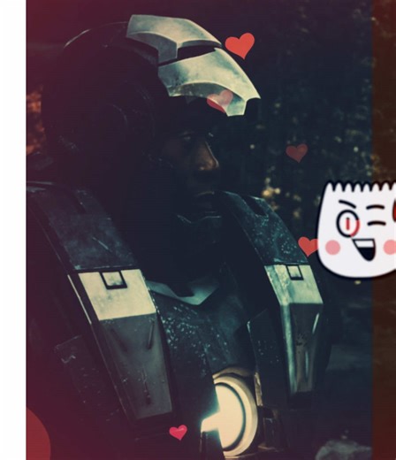 Celebrating Valentine's Day with Iron Man and War Machine