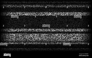 TV static noise background. BW Glitch pixelated television screen. Lost or bad TV signal VHS video with black stripes wallpaper. White noise grain. CRT screen with interferences and glitches. Vector Stock Vector Image & Art - Alamy