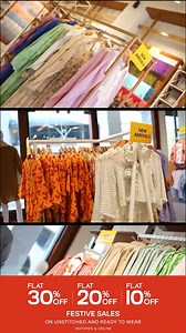 69K views · 2.4K reactions | Your ultimate festive shopping destination! Kayseria's sale features tiered discounts: 30%, 20%, & 10% OFF on both unstitched and ready-to-wear. Don't miss out on these amazing savings! #Kayseria #festivesale #kayseriadiva #eidedit25 #salealert #unstitched #readytowear #kayseriapret #EidShopping | Kayseria | Facebook