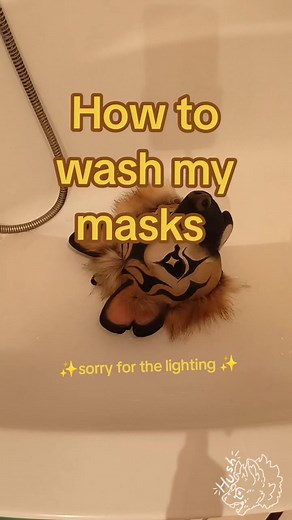 How to Properly Wash Handmade Animal Masks at Home