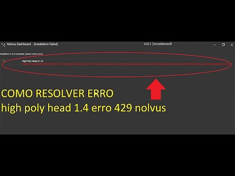 How to fix high poly head 1.4 error 429 in Nolvus Skyrim