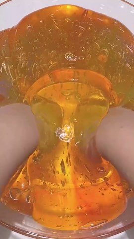 Satisfying ASMR Slime Experience: Pure Relaxation with Popping Sounds