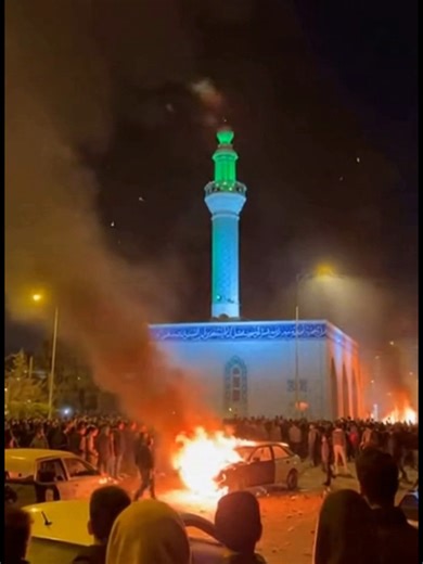 MOSQUE ROCKET STRIKE EXPLOSION #iran #protest #trump #usa #freedom