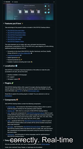 Microsoft Office, but Open Source #shorts #linux #productivity #microsoftoffice