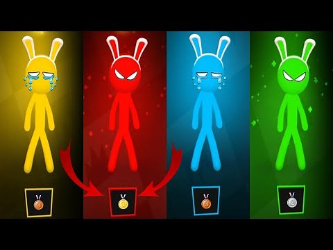 The Stickman MINIGAMES New Update Gameplay - Stickman Party 1 2 3 4 Player #stickmanparty #sticman