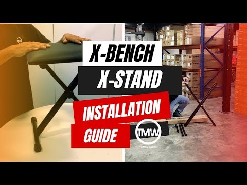 X Bench & X Stand Installation guide for Digital Piano or Keyboard