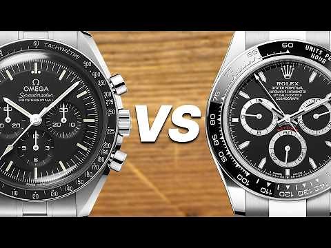 Rolex Daytona vs Omega Speedmaster in 2024