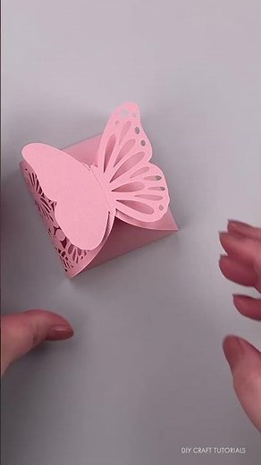 Butterfly Treat Box with Cricut