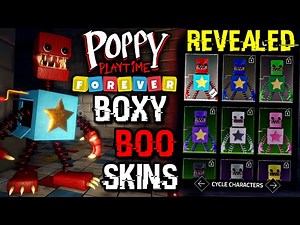 Boxy Boo Just Got Added To Poppy Playtime FOREVER! - [ALL NEW SKINS! Roblox Update]