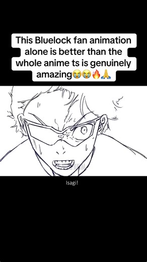 Bluelock fan animators animate better than there official studio😭😭🙏 Animation by: norfanim on YT #peak #bluelock #anime #fananimation #kaiser