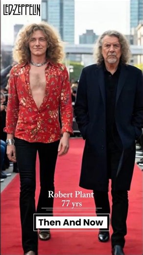 Led Zeppelin Then & Now 🔥 The Rock Gods Return on the Red Carpet!#thenandnow#rocklegends#rocknroll