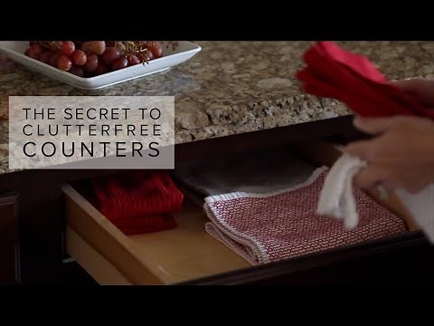 The Secret To Keeping Your Kitchen Counter Clutterfree For Good