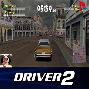 71K views · 2.3K reactions | Driver 2 (PS1) - Corridas, fugas e perseguições cinamatográficas! #Driver2 #playstation1 #ps1 | Nordeste Retrô | Facebook
