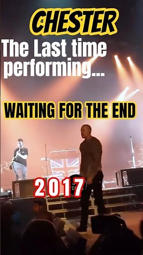 Chester The lastime " Waiting for the end live@Birmingham 2017 | LINKIN PARK #linkinpark #shorts