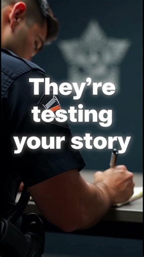 Why Police Repeat the Same Question 🚓🔁 #KnowYourRights #uslaw #shorts #uspolice