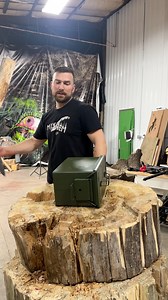 Cold Steel 5MAX vs. .50 cal ammo can!! | Calculated Survival