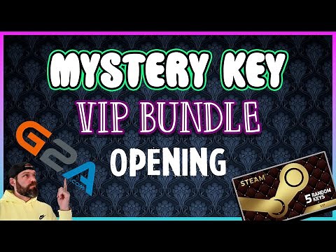 G2A Mystery Random VIP Steam Key Bundle Opening (Part 1 of 8)